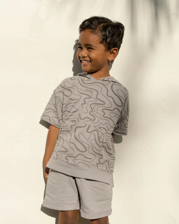 Rylee and Cru Relaxed Short Slate | Tiny People